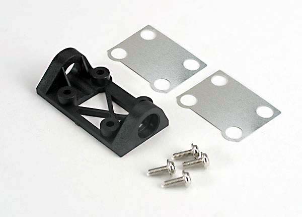 Bearing block, front (supports front shaft)/belt tension adjustment sh ...